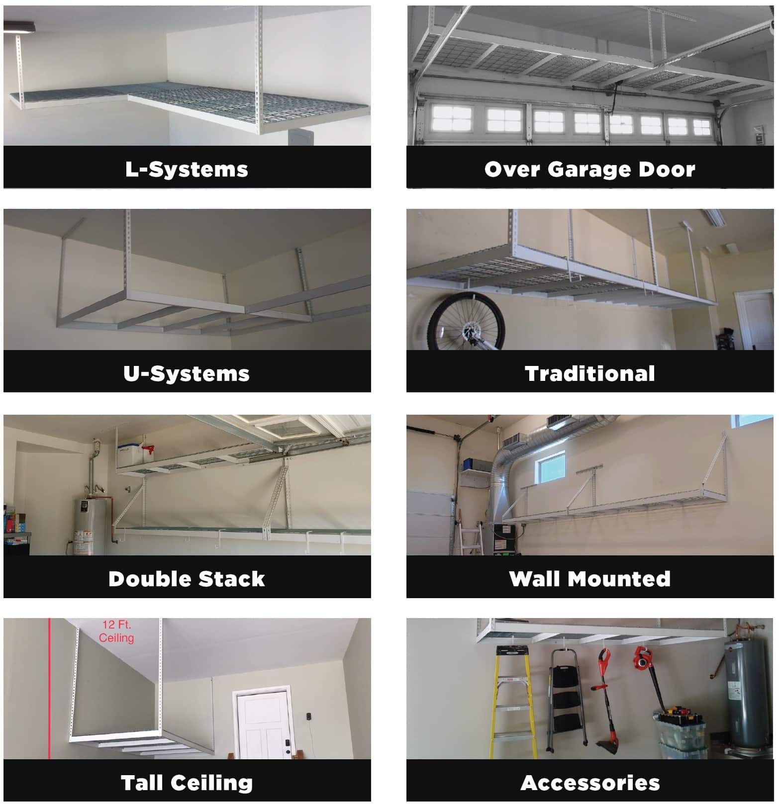 Garage Storage Racks | Solid Garage Floor Coatings Of Utah