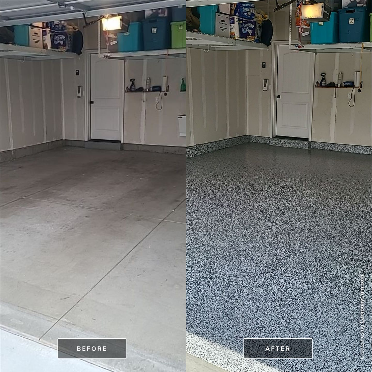 Farr West Nightfall Garage Floor Coating | Solid Garage Floor Coatings ...